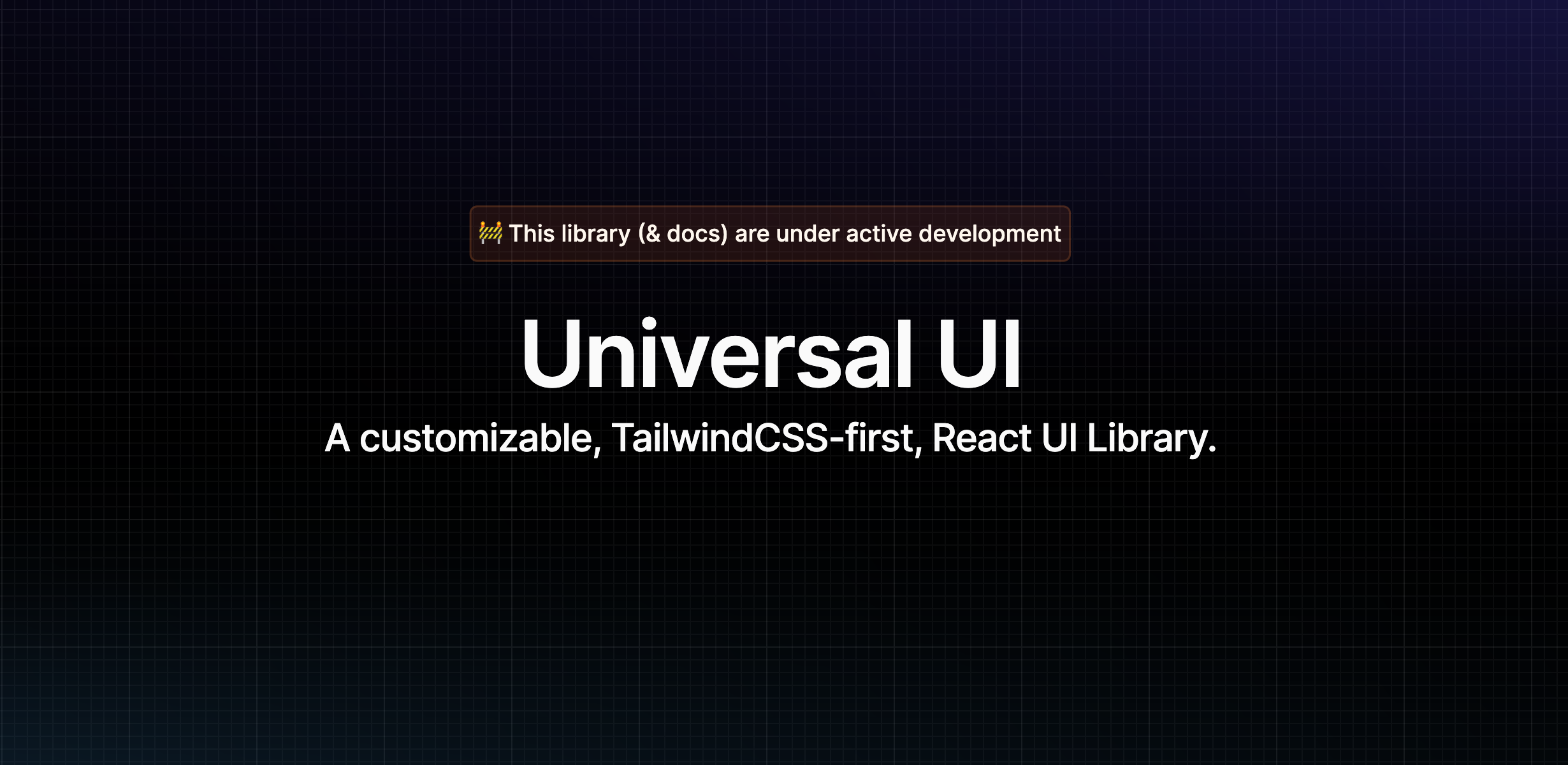 Universal UI